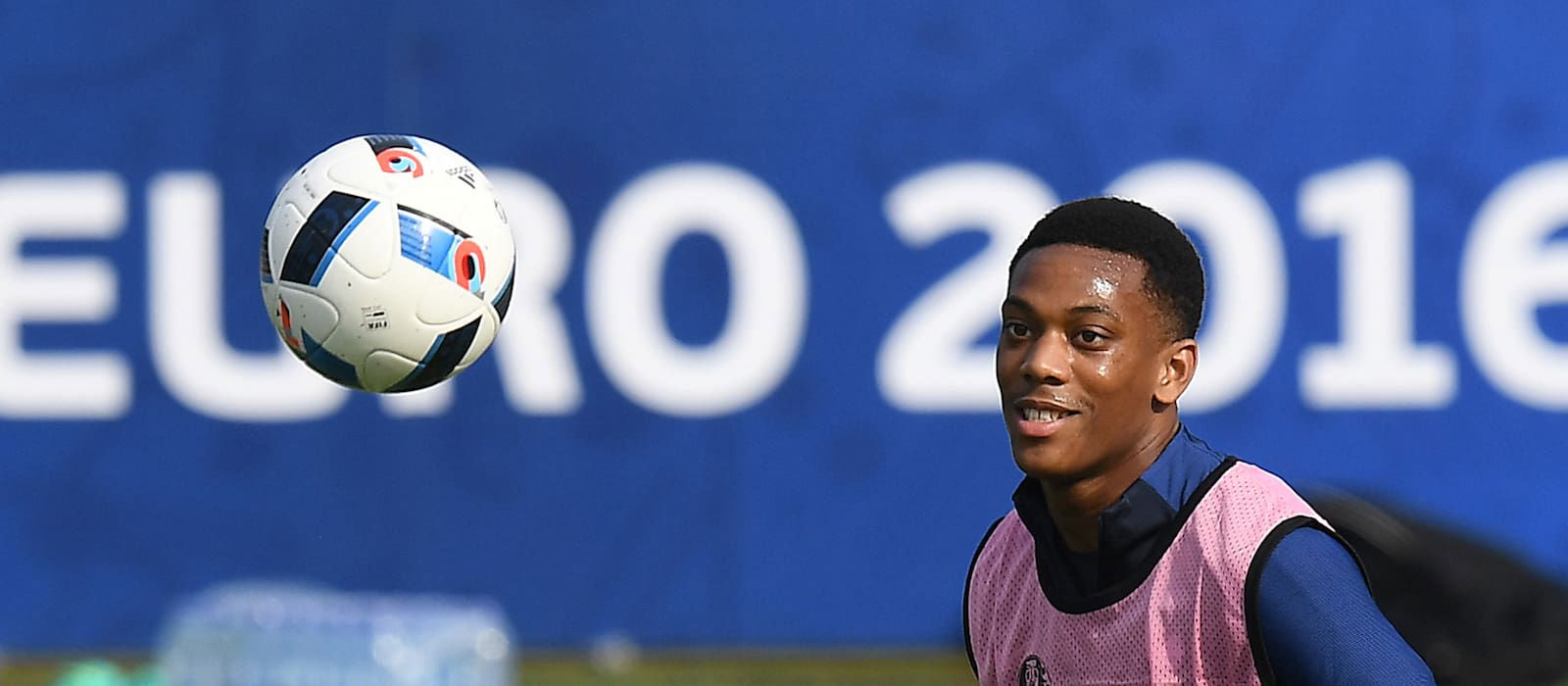 Pictures: Anthony Martial all smiles in France training ahead of Euro ...