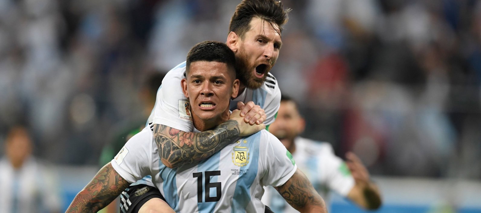 Marcos Rojo explains what Lionel Messi told Argentina players at half ...