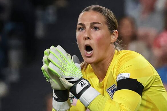 Mary Earps helps England through to Women's World Cup semifinals after ...