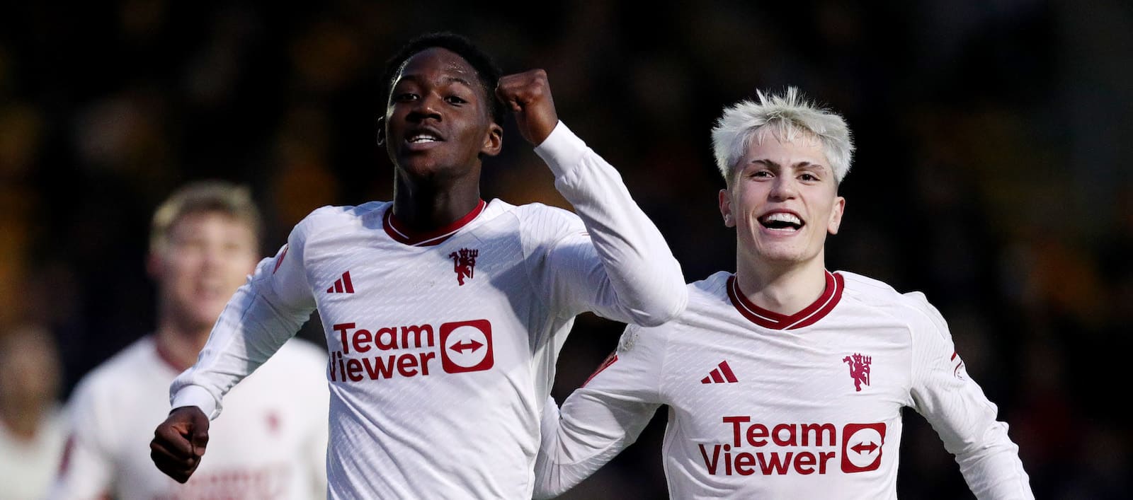 Kobbie Mainoo shows his class during 4-2 FA Cup triumph over Newport ...