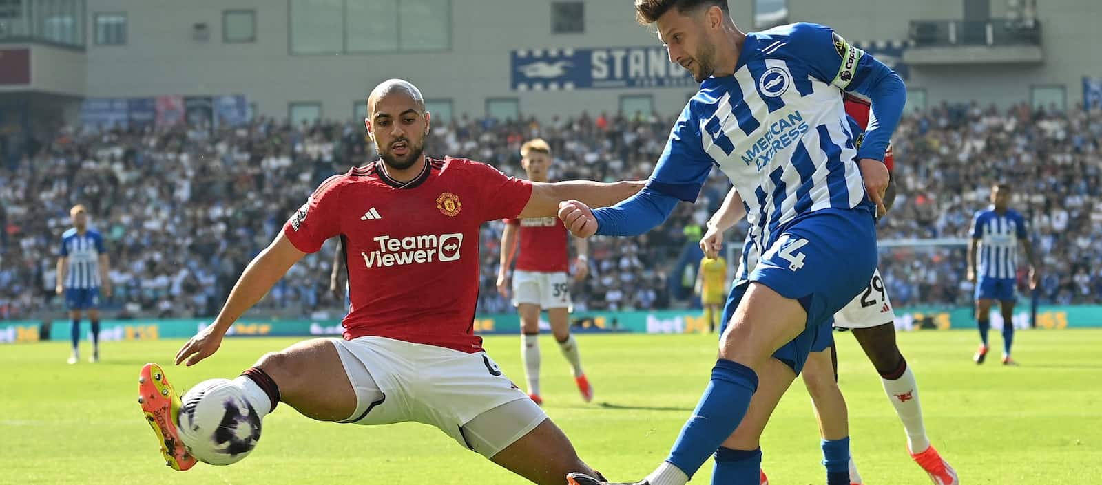 Former Man United star Sofyan Amrabat close to sealing a move to Jose Mourinho's Fenerbahce ...