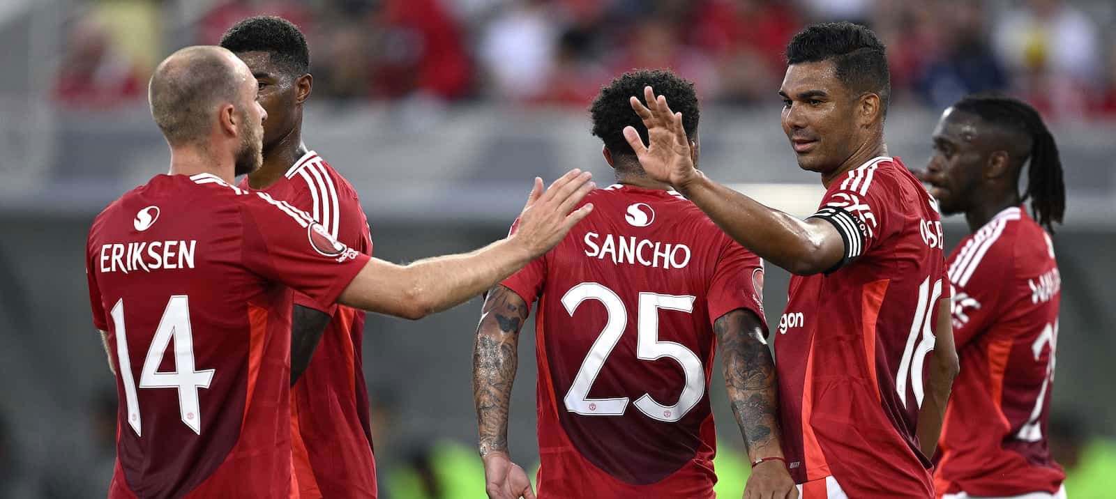 Manchester United kit will feature a back of shirt sponsor logo for ...