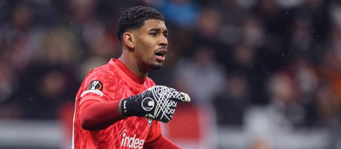Manchester United enquire about Eintracht Frankfurt’s goalkeeping sensation Kaua Santos - Man ...