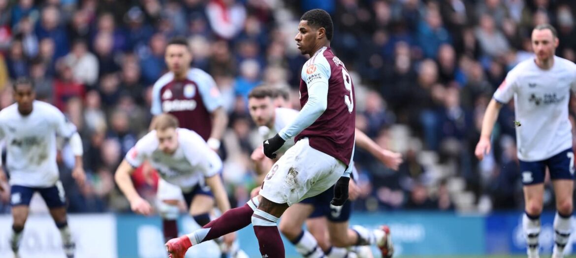 Marcus Rashford delivers verdict on his masterclass in Aston Villa’s FA Cup win over Preston ...
