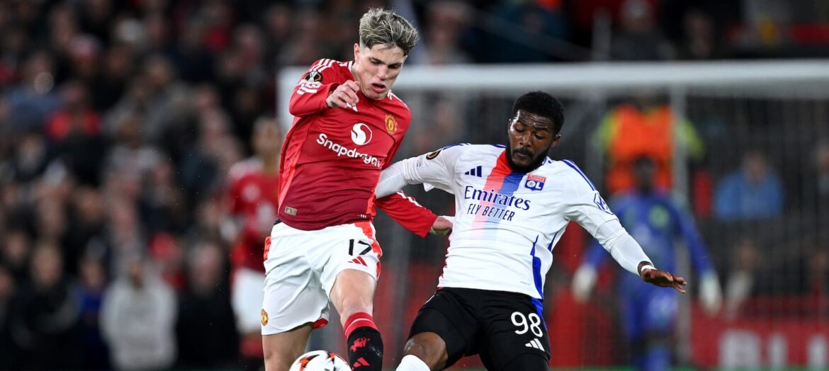 Manchester United forward Alejandro Garnacho ranks dead last in the Premier League for key stat ...