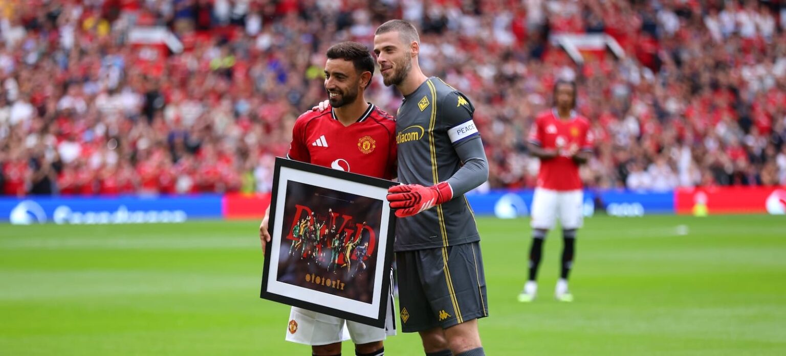 David de Gea predicts how Man United's opener will turn out - Man ...