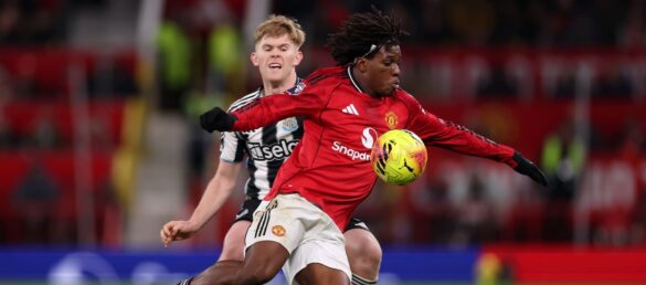 Patrick Dorgu shares his feelings after Newcastle stunner - Man United ...
