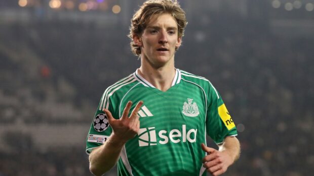 Anthony Gordon: Newcastle name price as clear favourite emerges in race ...